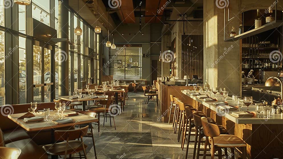 Hotel Eatery Featuring Interactive Digital Menus with Panoramic Views ...