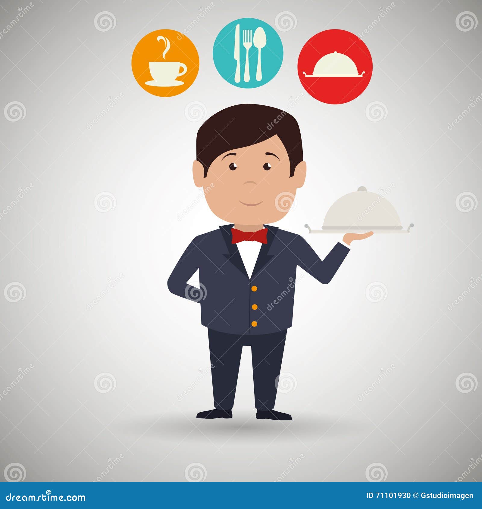 Hotel employees design stock illustration. Illustration of service ...