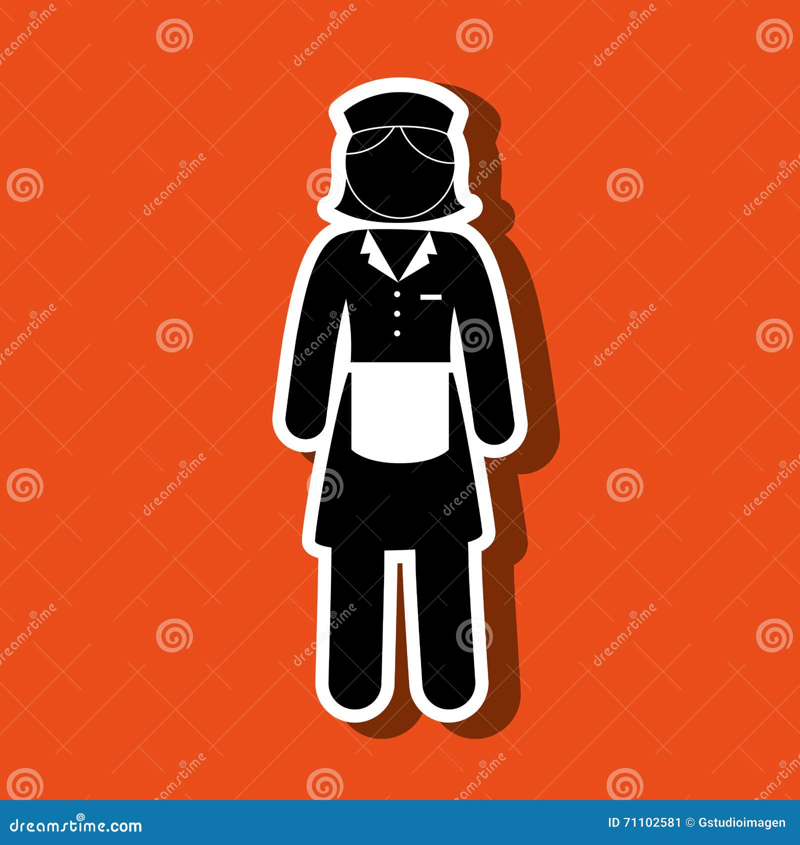 Hotel employees design stock illustration. Illustration of symbolic ...