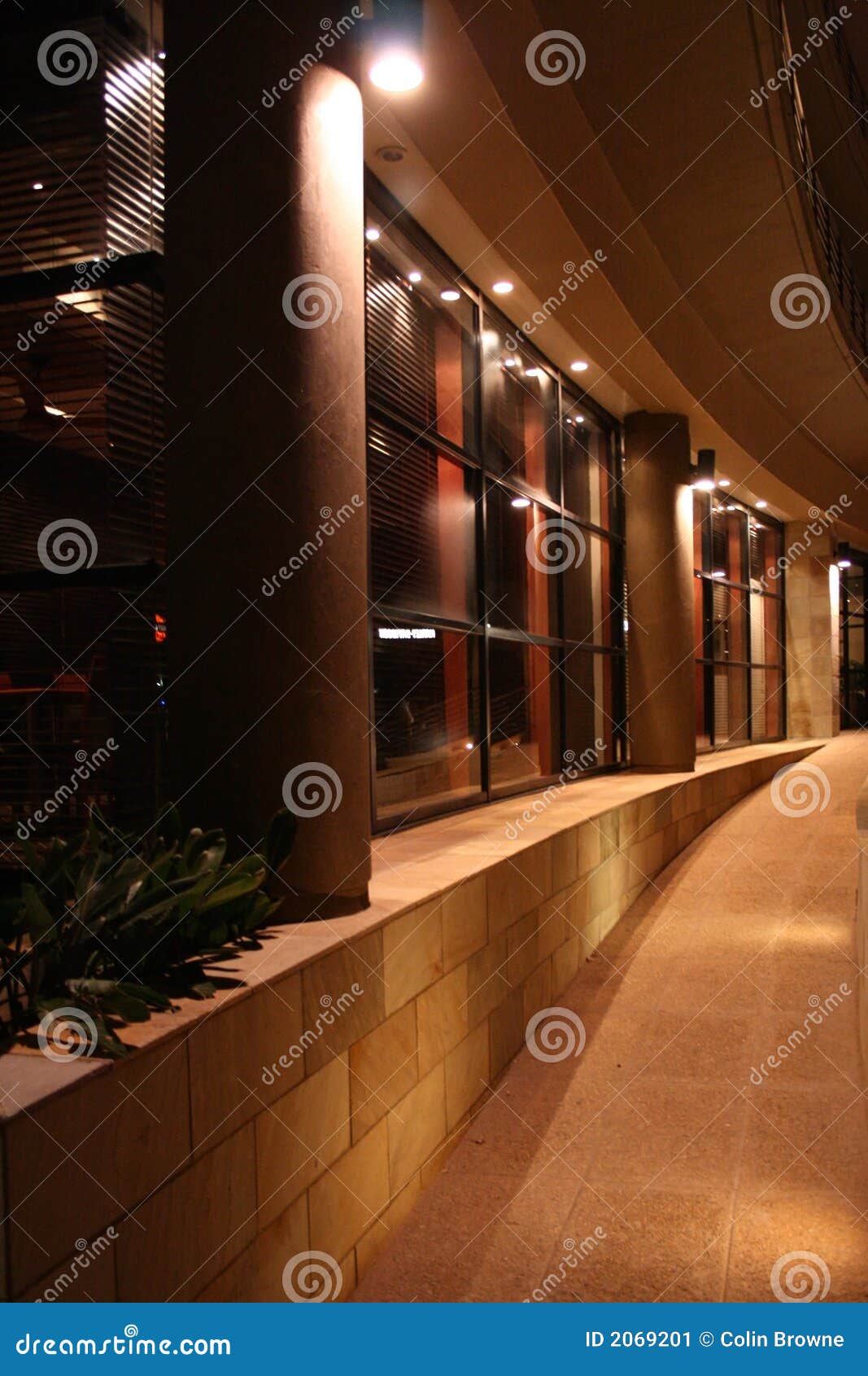 Hotel Entrance stock image. Image of concrete, doors, railing - 2069201