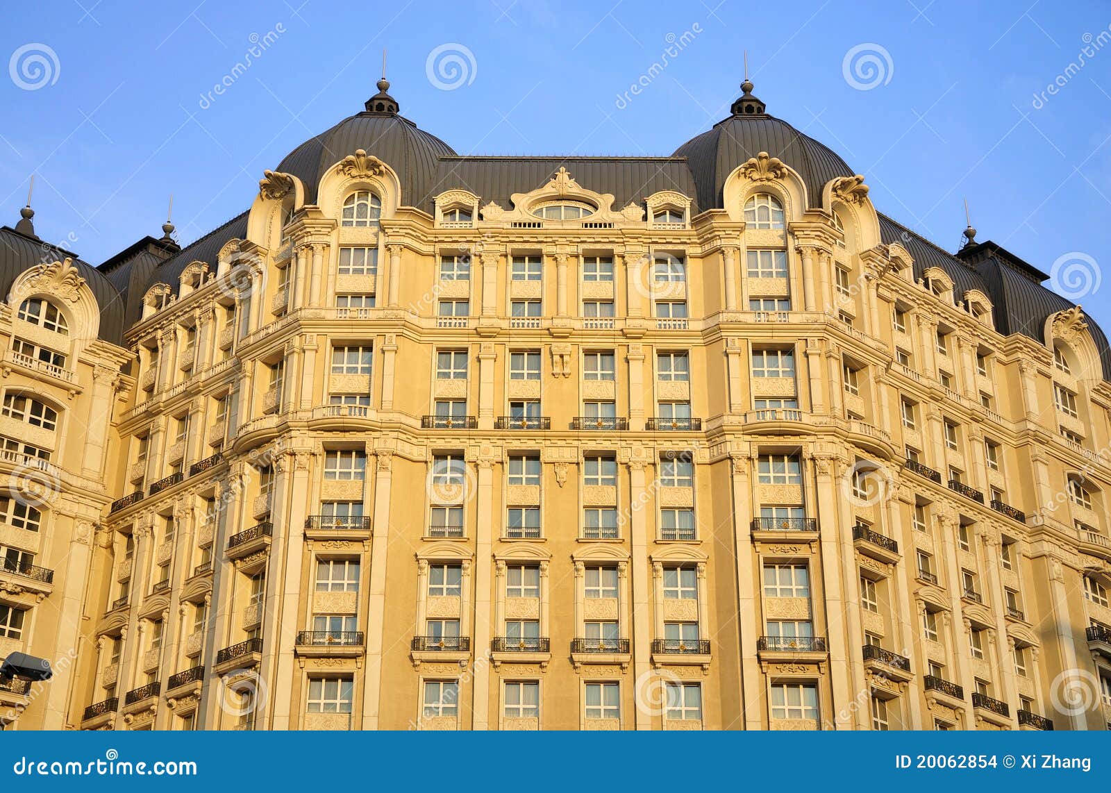 Hotel Facade and Roof stock photo. Image of details, facade - 20062854