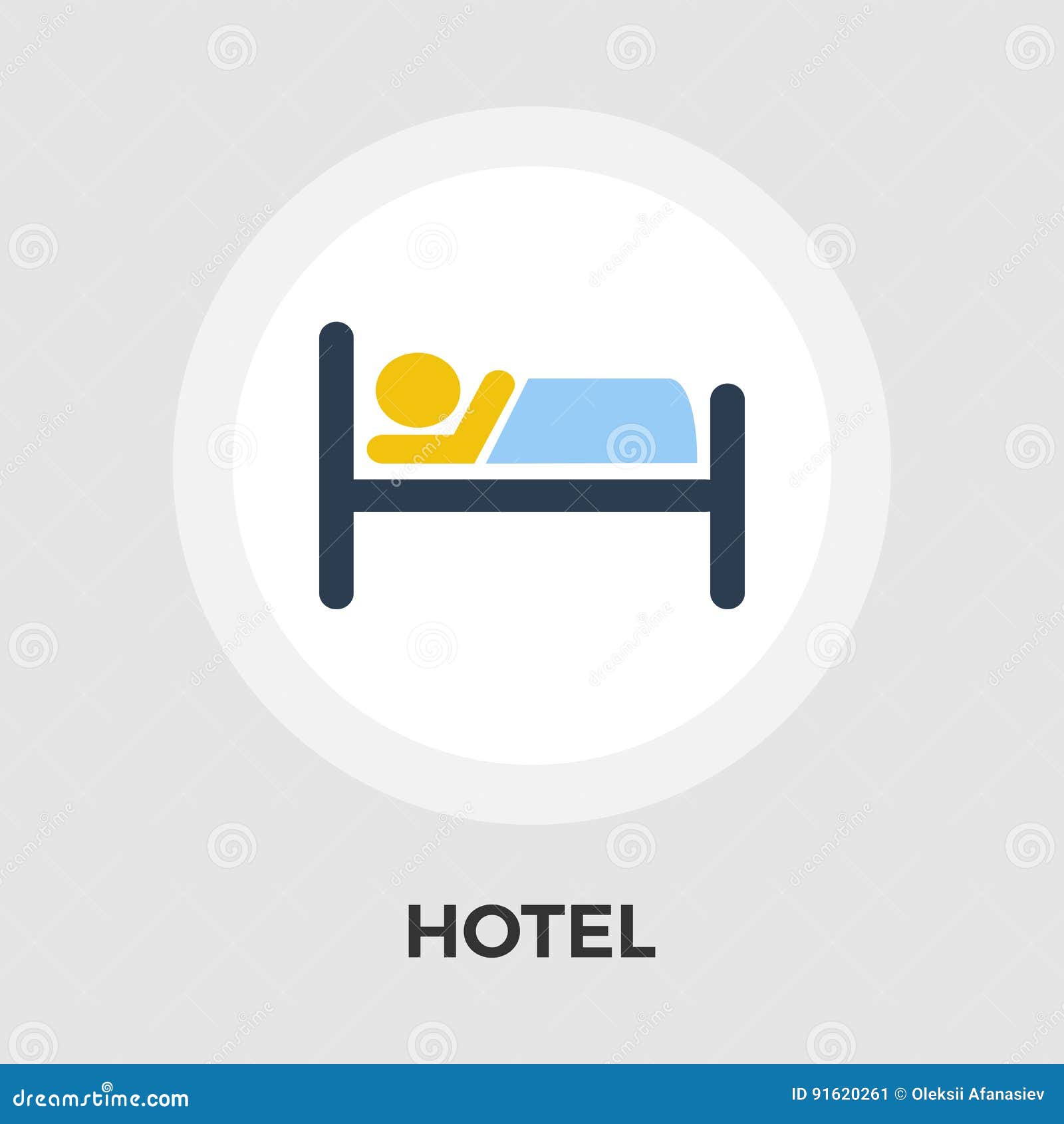 The Bed Icon. Hotel Symbol. Letter Based Logo Typography Wordmark ...