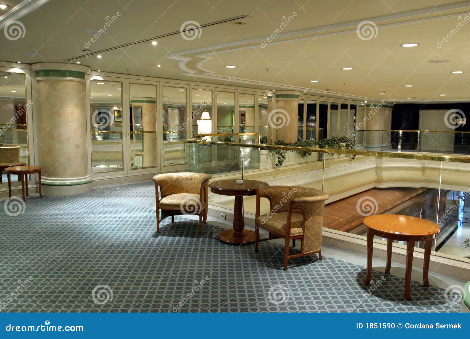 Hotel foyer stock photo. Image of foyer, dish, drink, chair - 1851590
