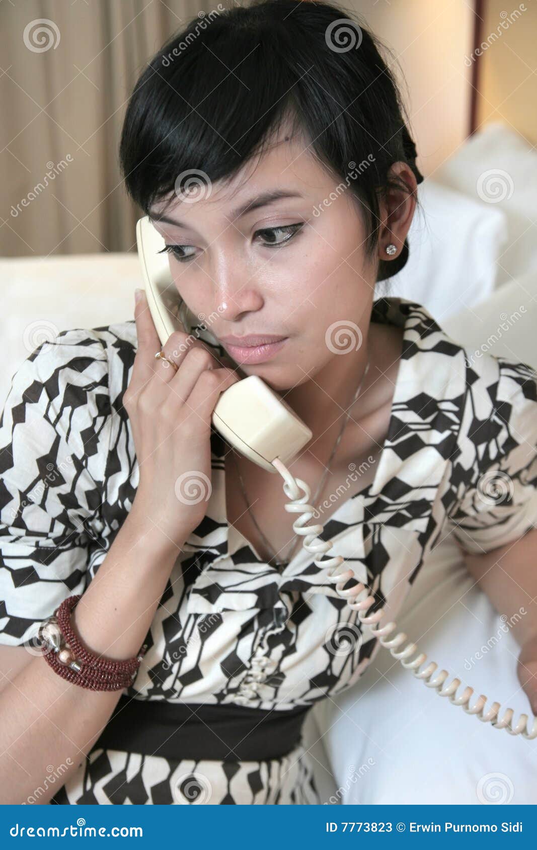 Hotel guest calling stock image. Image of motel, call - 7773823