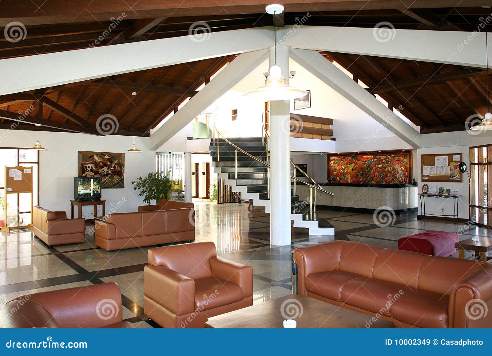 Hotel hall stock image. Image of reception, brazil, trip - 10002349