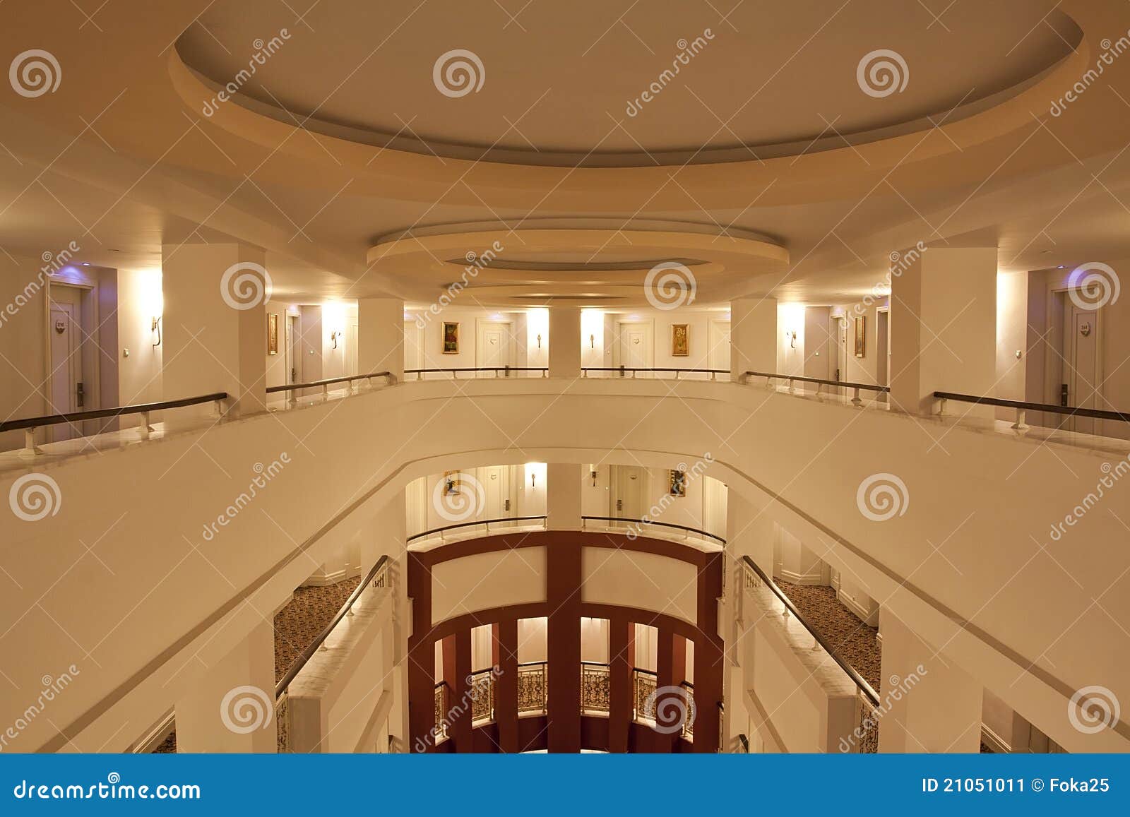 Hotel hall stock image. Image of hotel, modern, place - 21051011