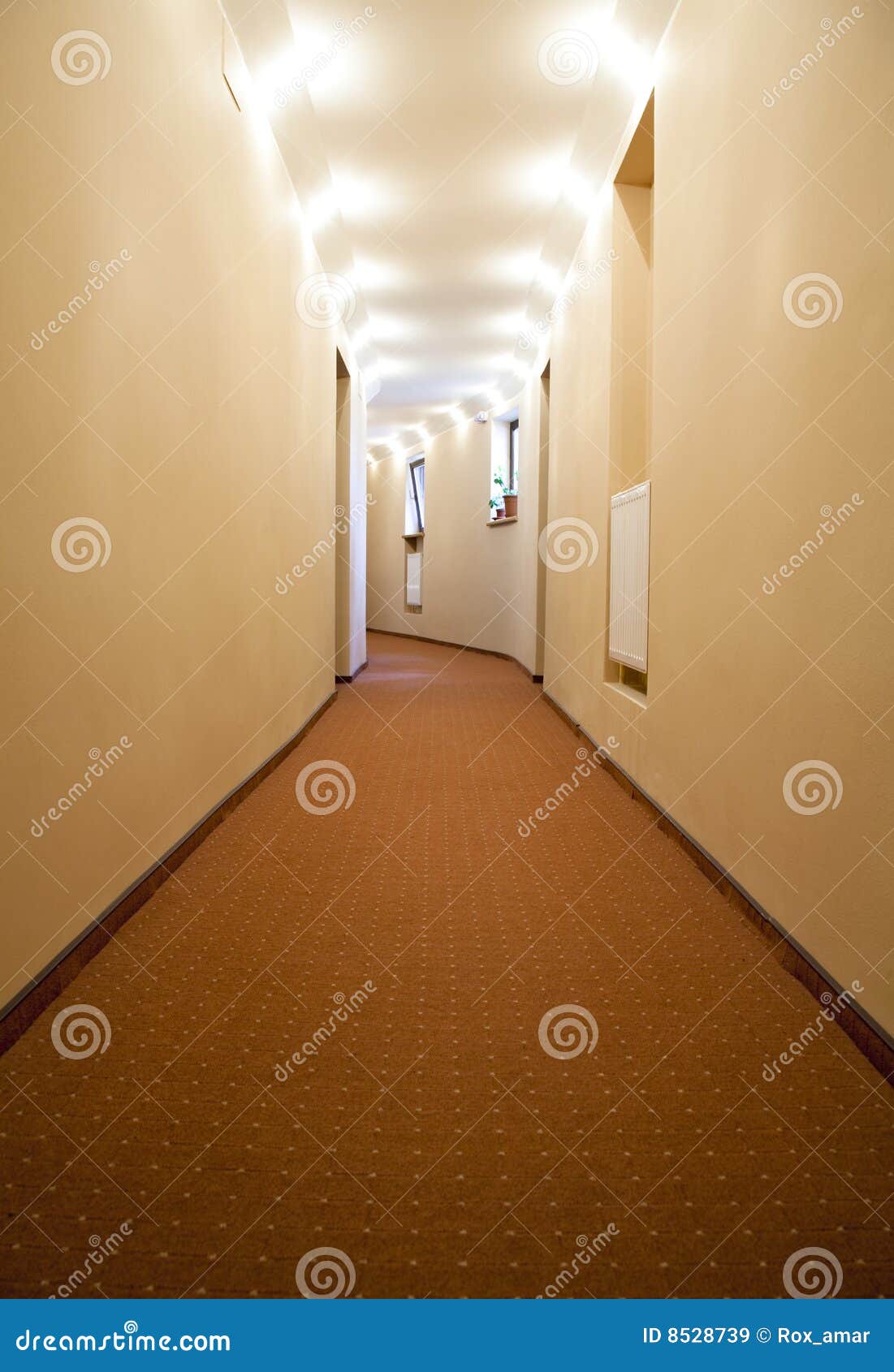 Hotel hall stock image. Image of hall, hotel, lodging - 8528739