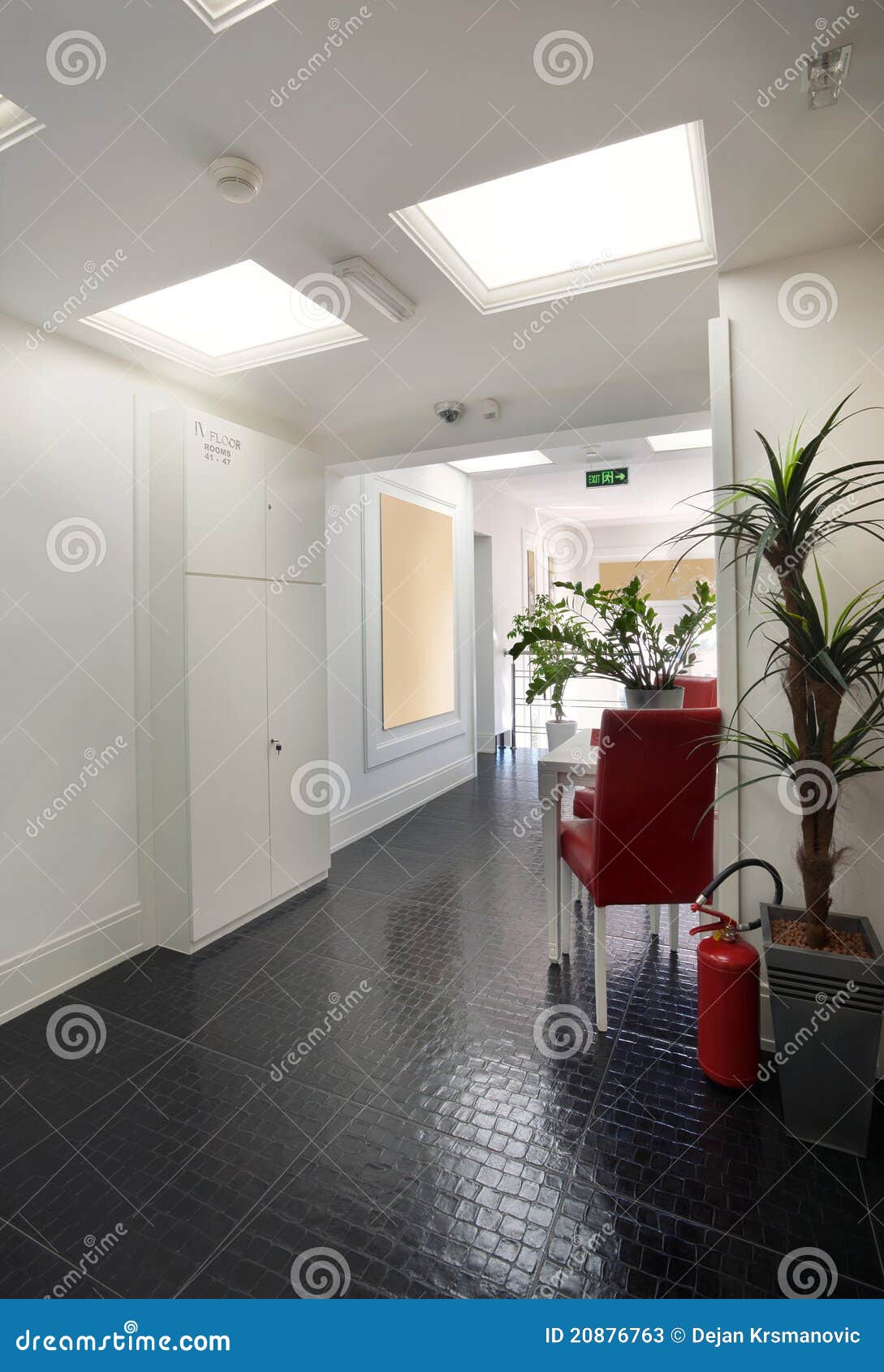 Hotel halls stock image. Image of walls, design, empty - 20876763