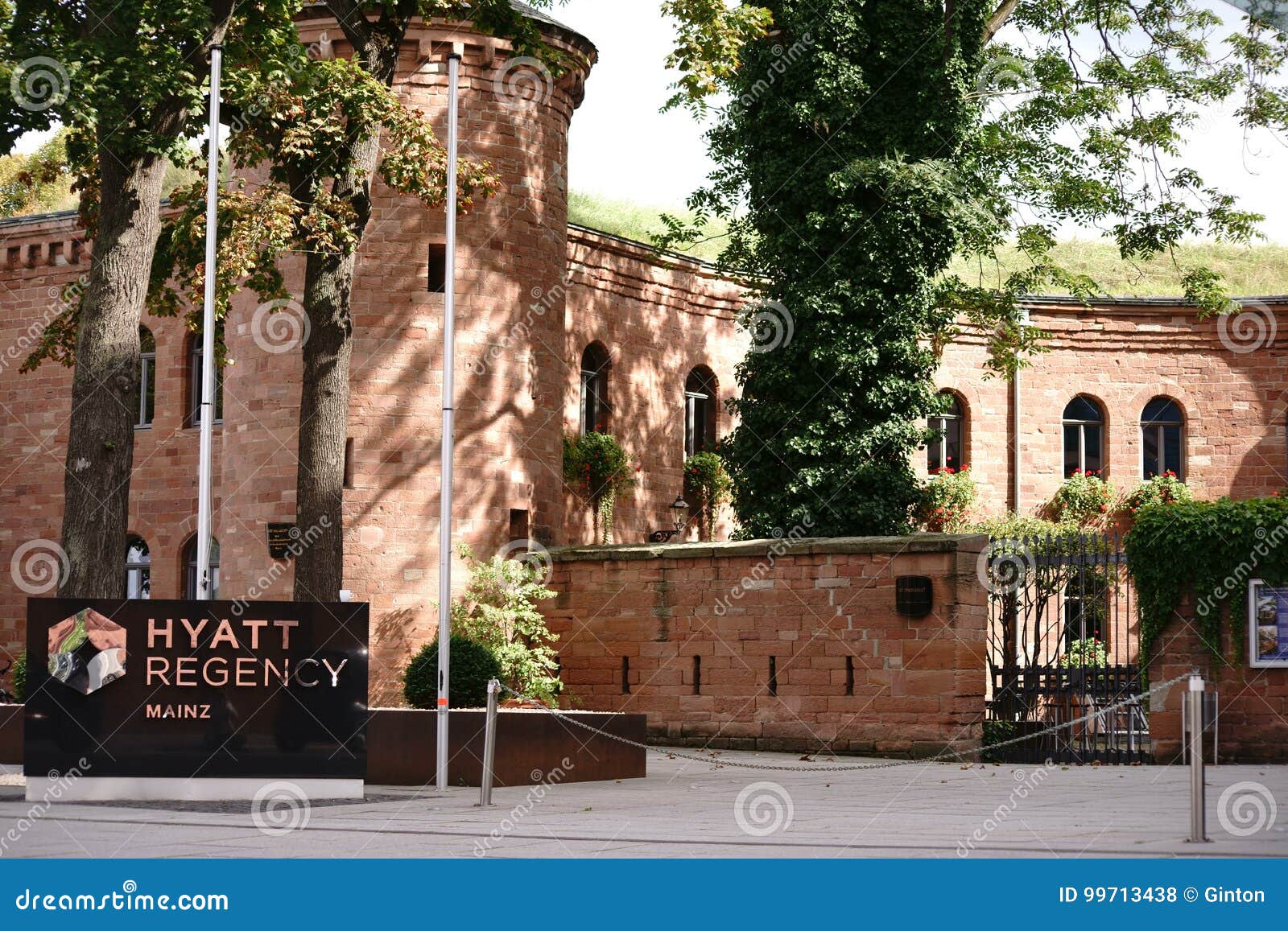 Hotel Hyatt Regency Mainz fotografia stock editoriale. Immagine di ...