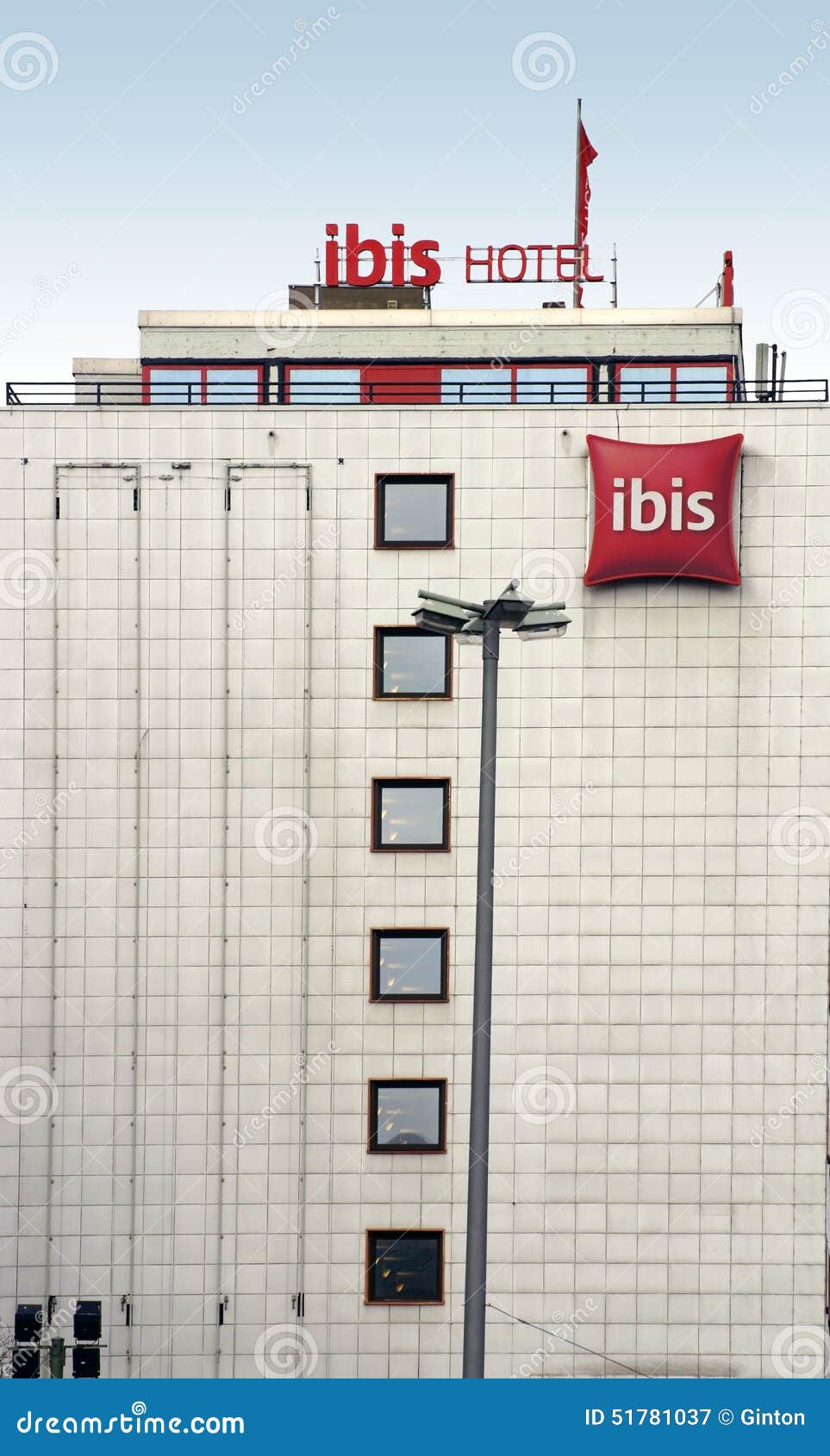 Hotel Ibis Berlin Messe editorial photography. Image of railing - 51781037