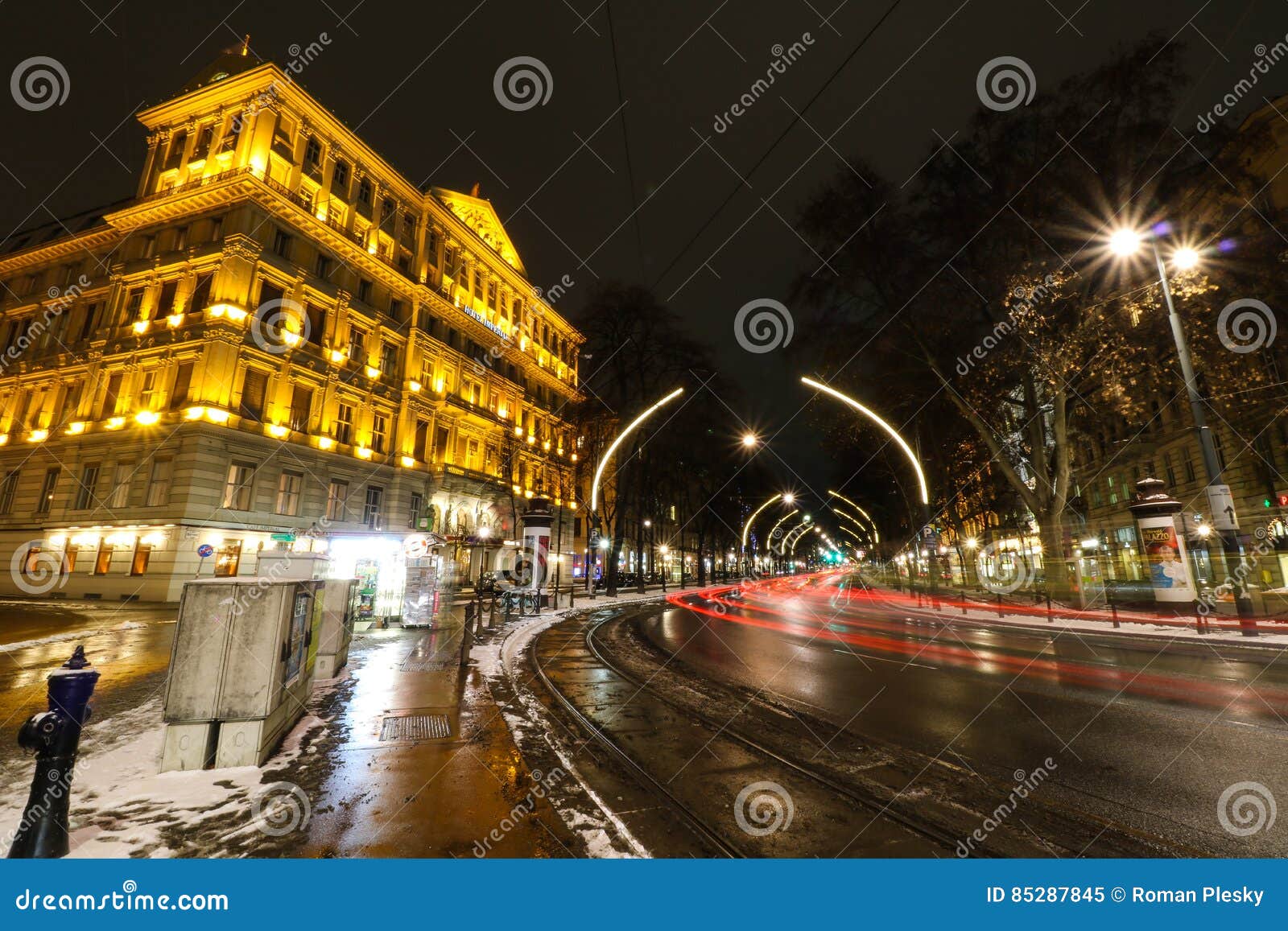 Hotel Imperial Vienna stock image. Image of famous, culture - 85287845