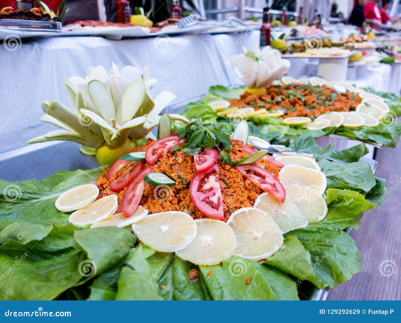 Hotel Interior, Buffet Table, Dessert, All Inclusive Stock Image ...