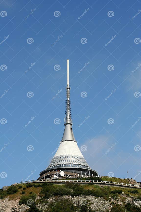 Hotel Jested - Liberec stock photo. Image of europa, jizera - 21334806