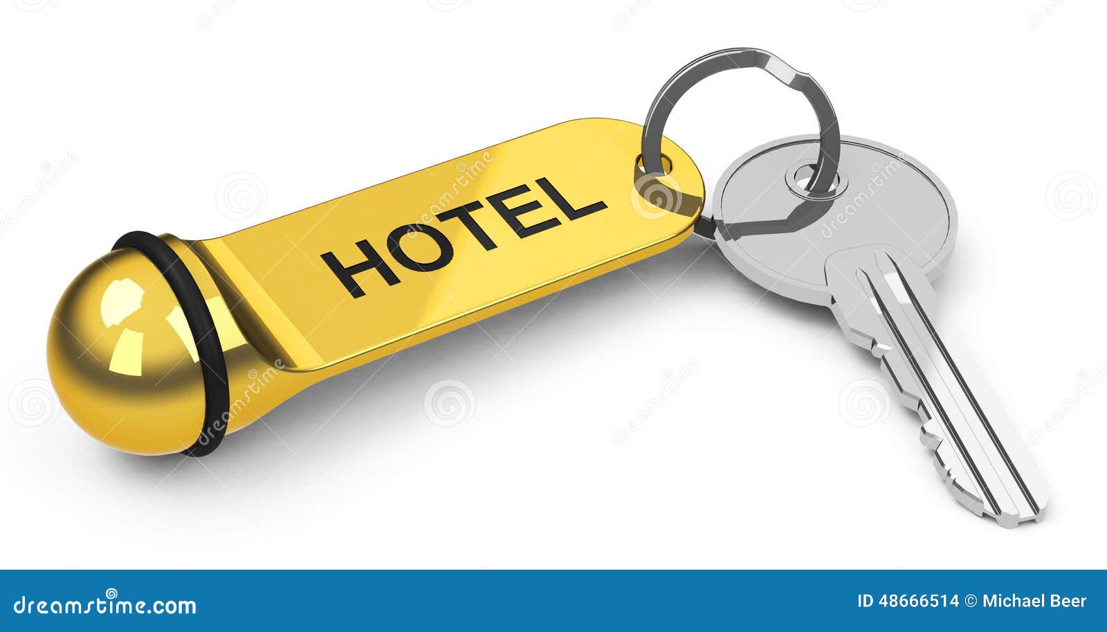 The hotel key stock illustration. Illustration of room - 48666514