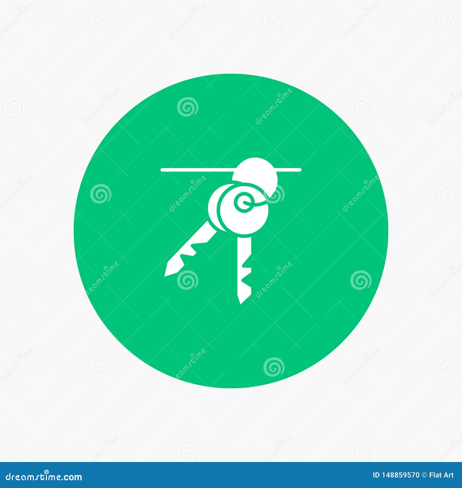 Hotel, Key, Room, Keys White Glyph Icon Stock Vector - Illustration of ...