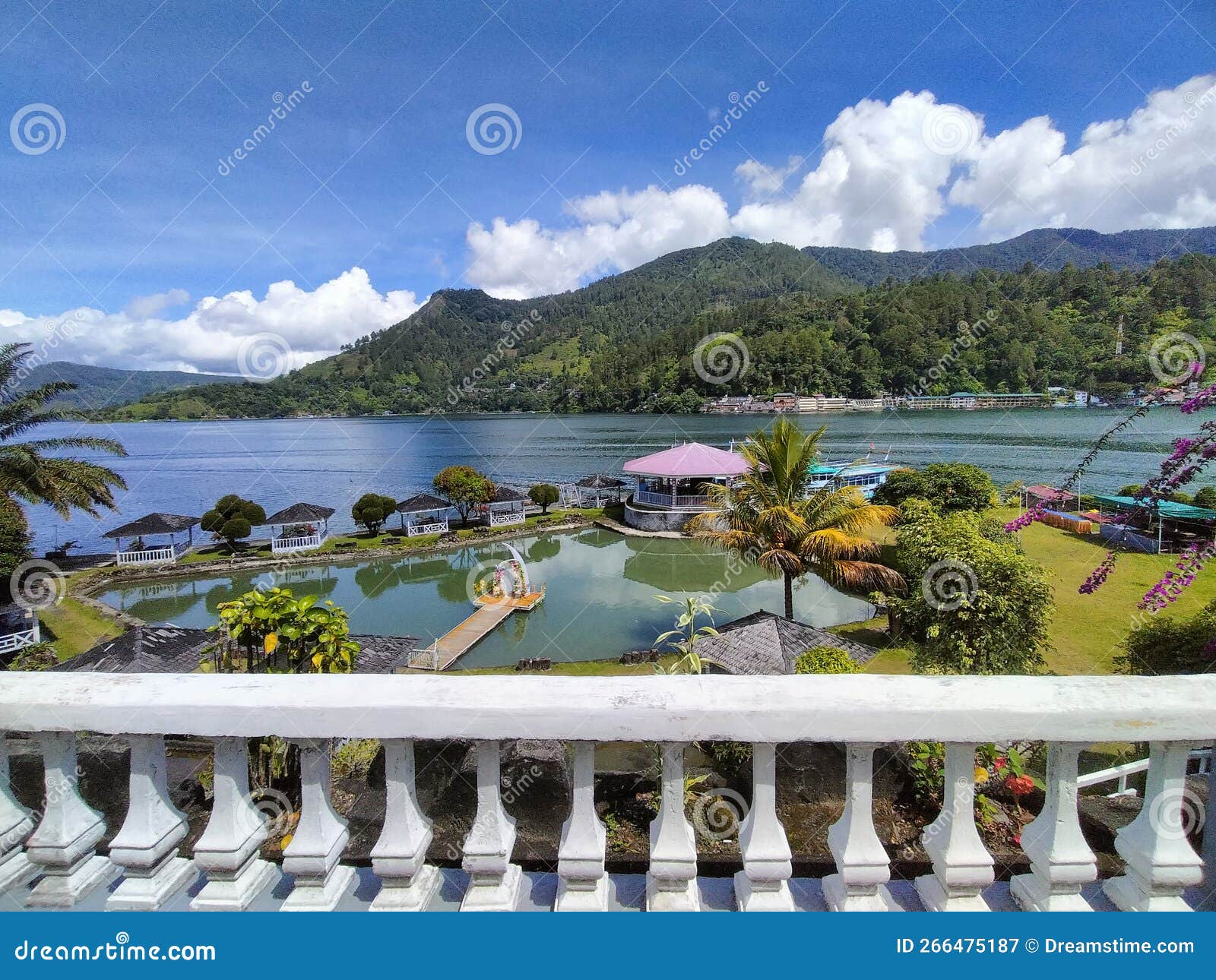 Hotel Khas Parapat North Sumatera Indonesia Stock Image - Image of ...