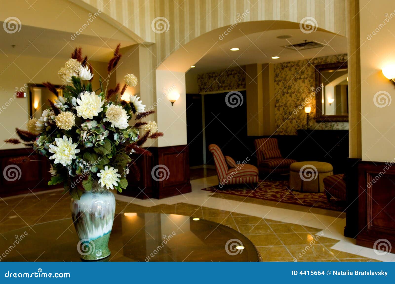 Hotel Lobby stock photo. Image of business, interior, city - 4415664