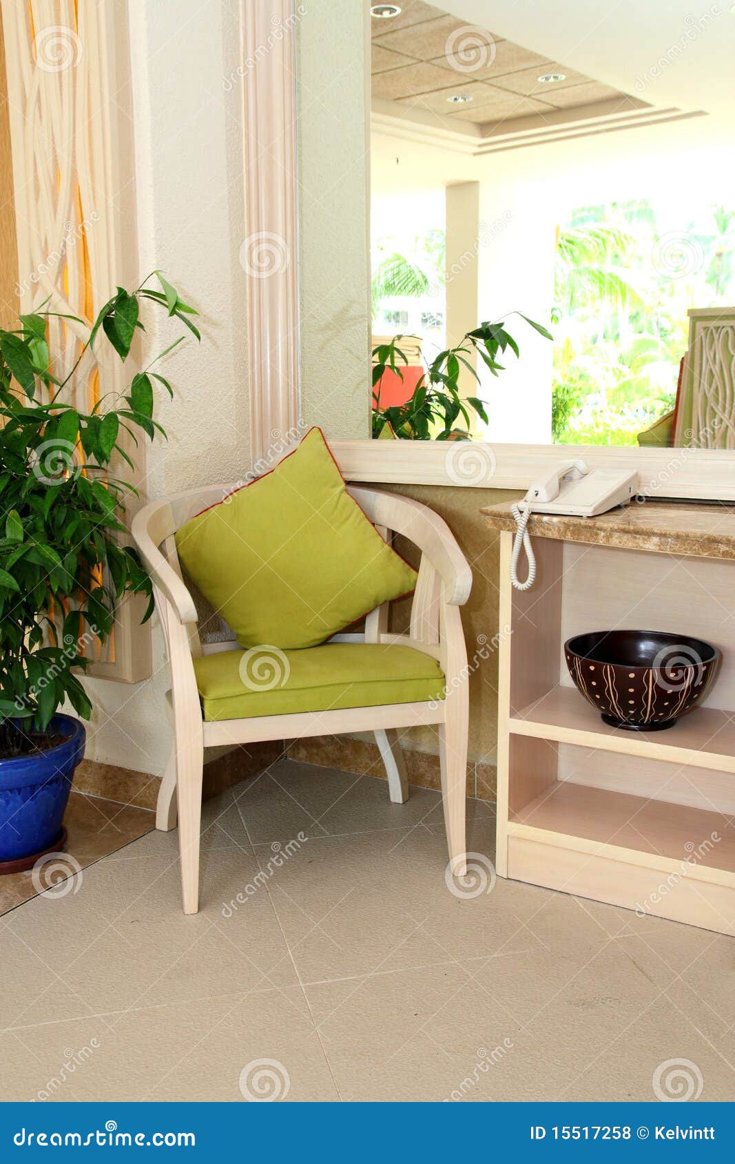 Hotel Lobby House Phone Corner Stock Photo - Image of desk, entrance ...