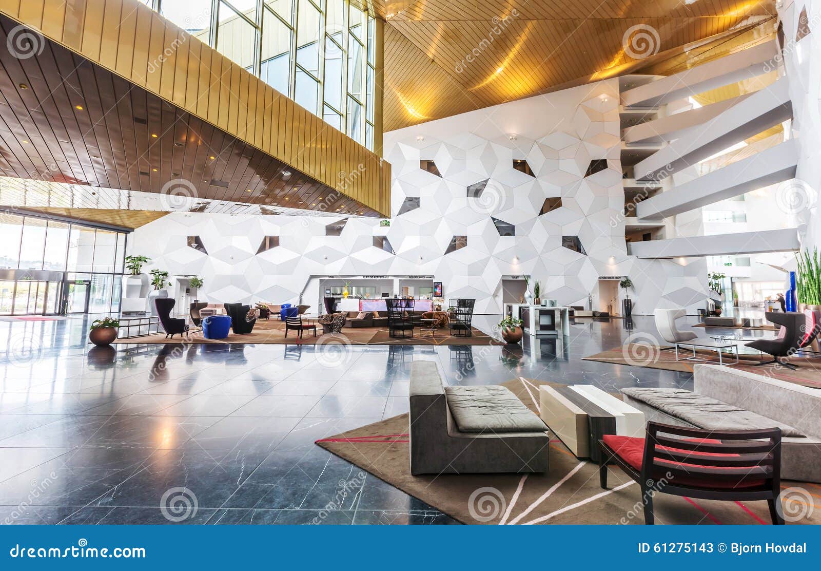 Hotel Lobby Interior Stock Image | CartoonDealer.com #37080601