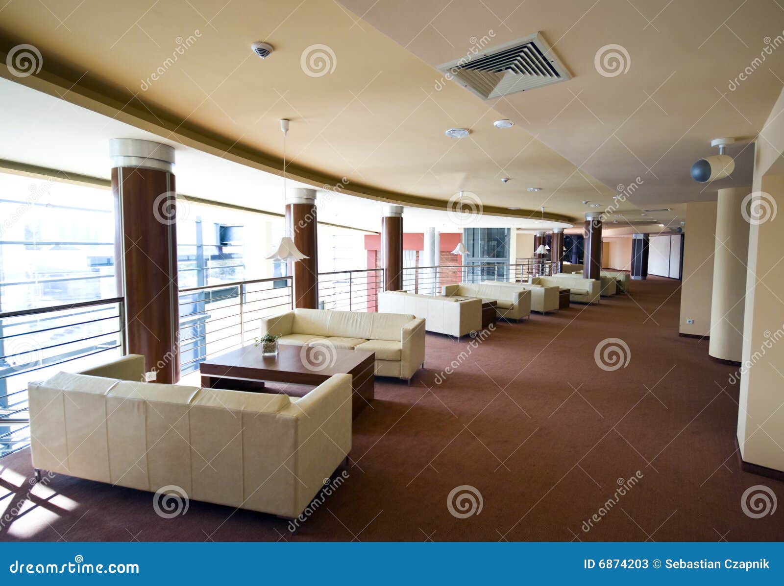 Hotel lobby sofas stock image. Image of lounge, contemporary - 6874203