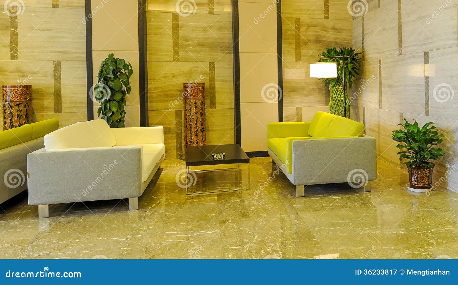 Hotel lobby stock image. Image of accommodation, meeting - 36233817