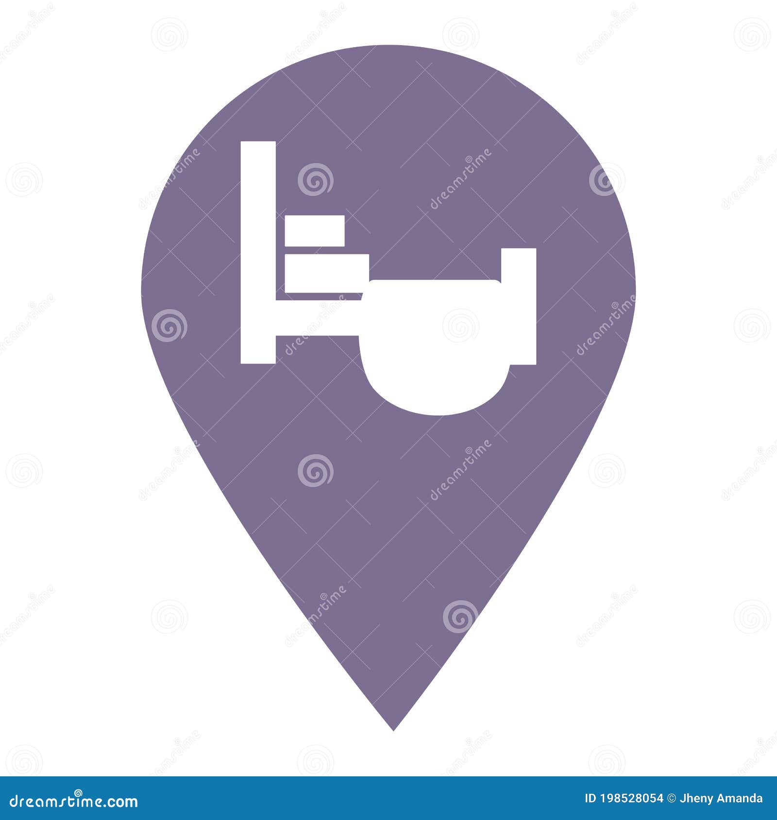 Hotel Location Map Pin Pointer Icon. Element of Map Point for Mobile ...