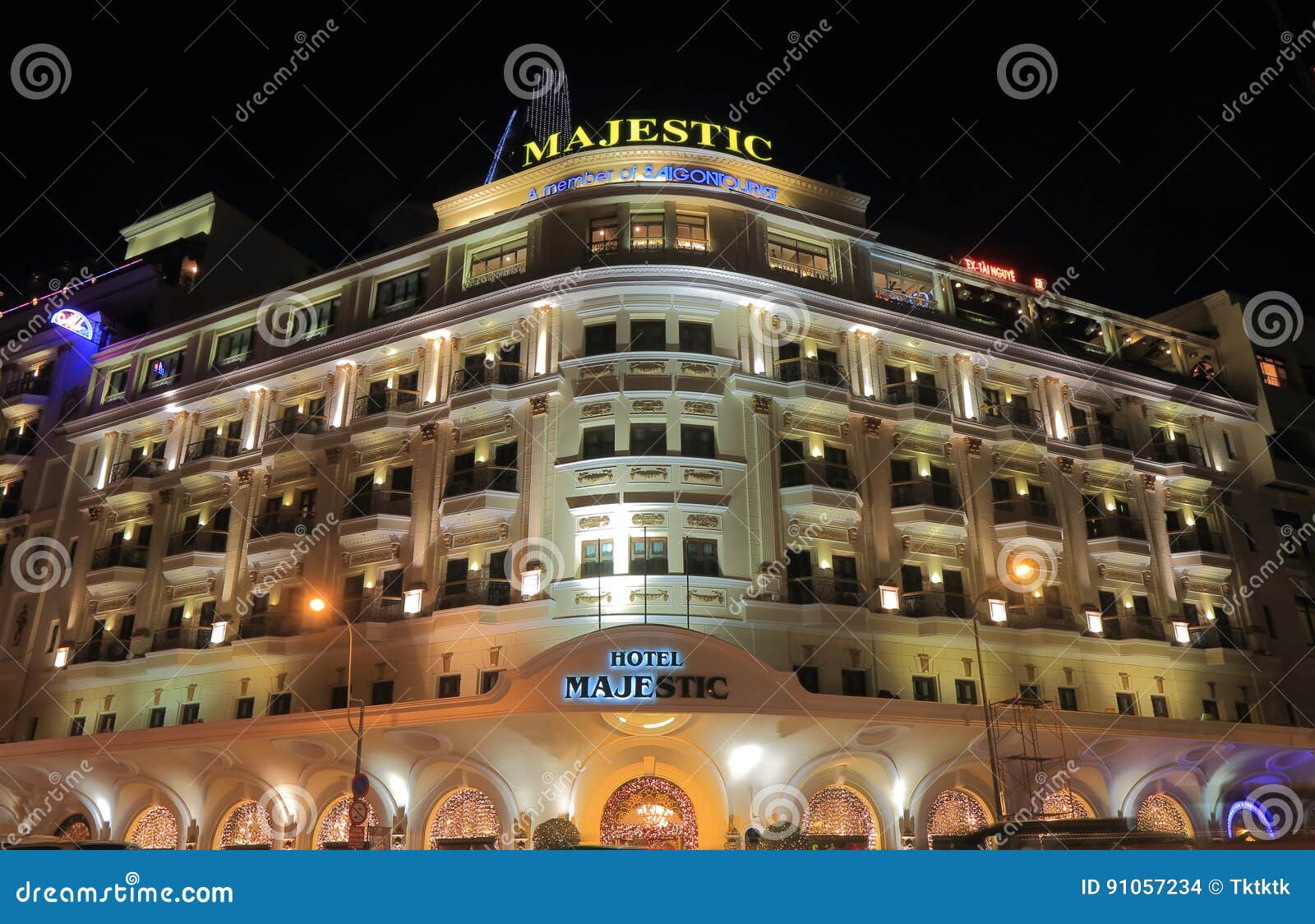 Hotel Majestic Ho Chi Minh City Saigon Vietnam Editorial Stock Image ... Hotel Majestic Ho Chi Minh City Saigon Vietnam Editorial Stock Image ...