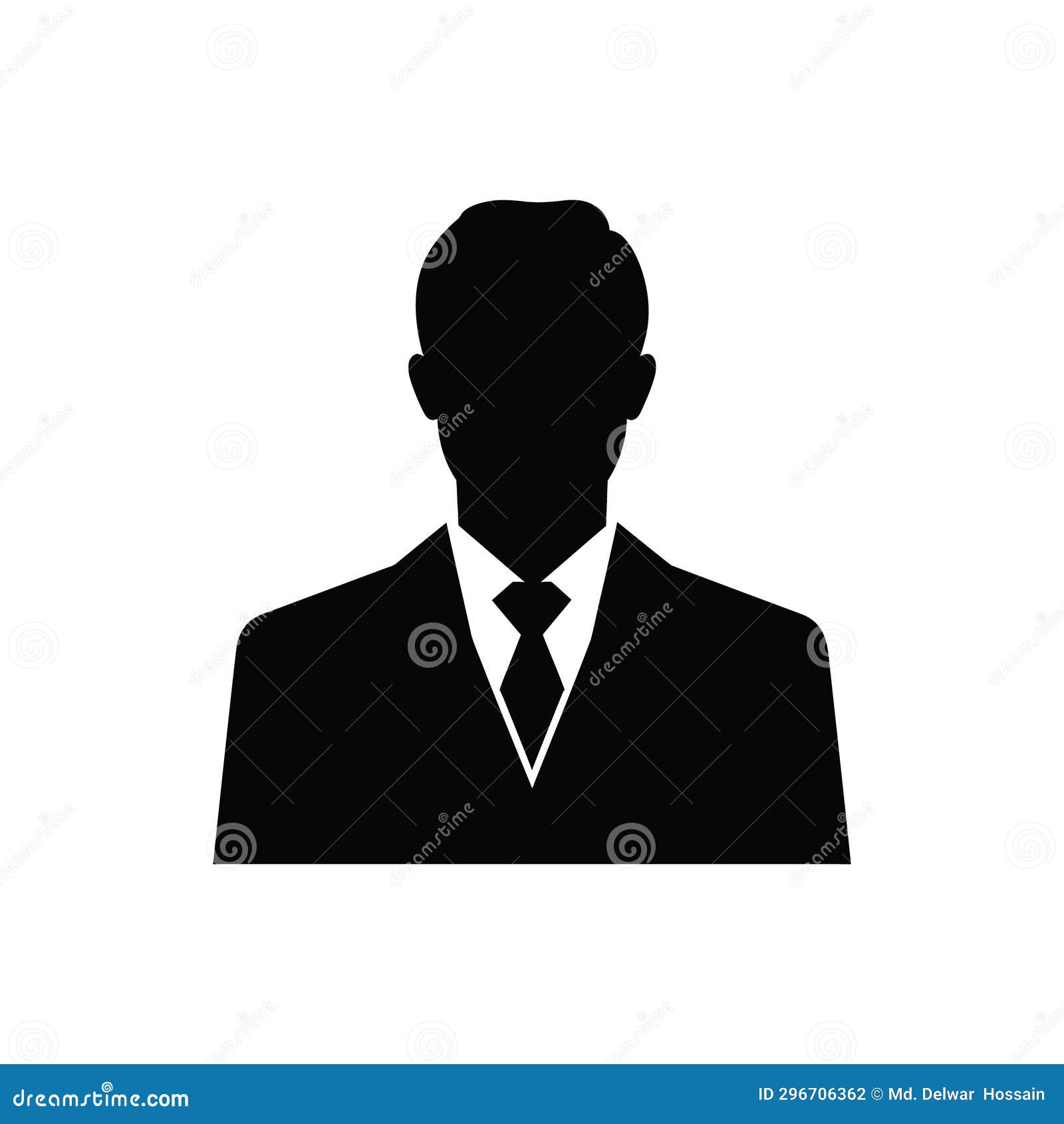 Hotel Manager Icon stock vector. Illustration of business - 296706362