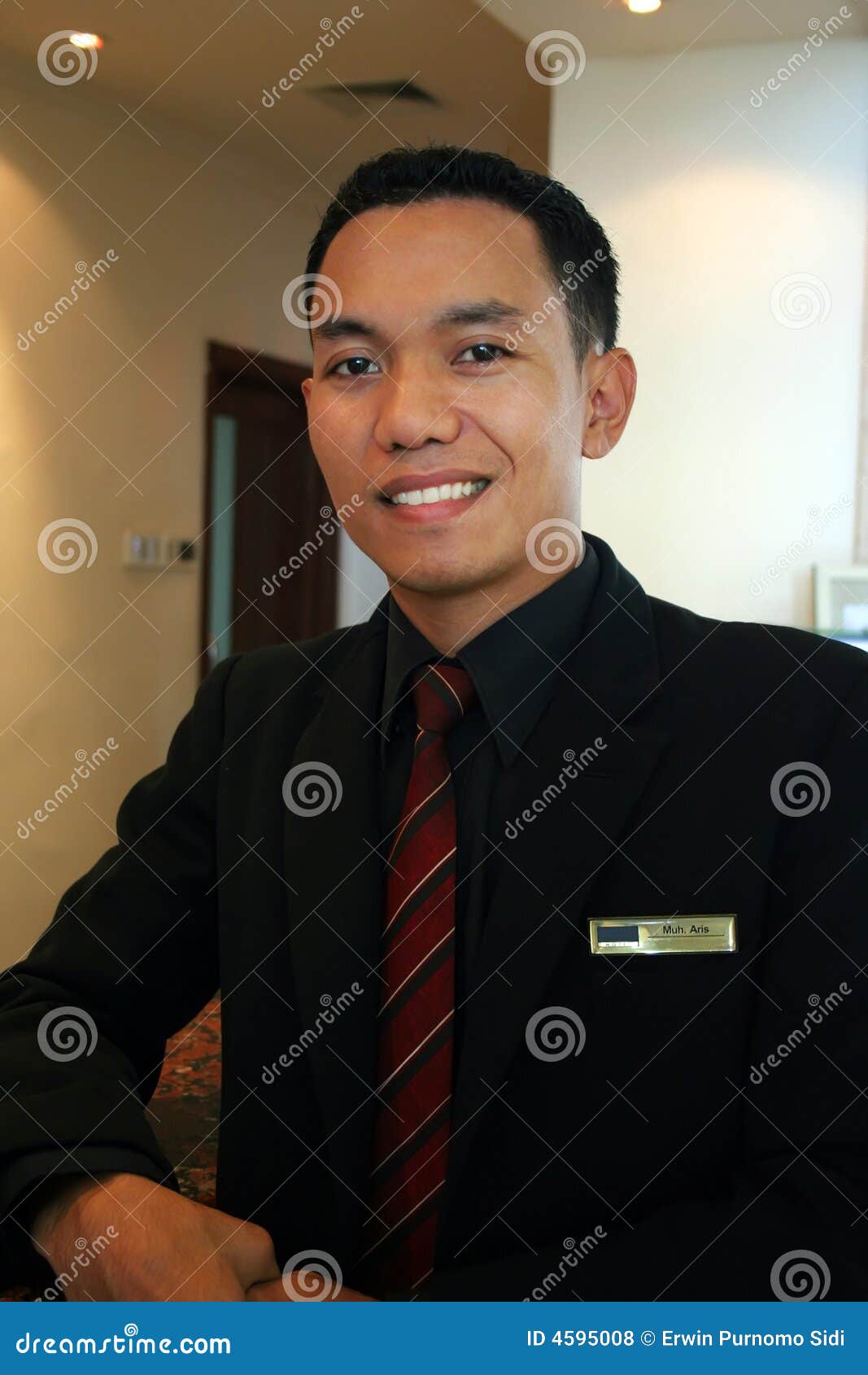 Hotel Manager or Supervisor Stock Photo - Image of people, staff: 4595008