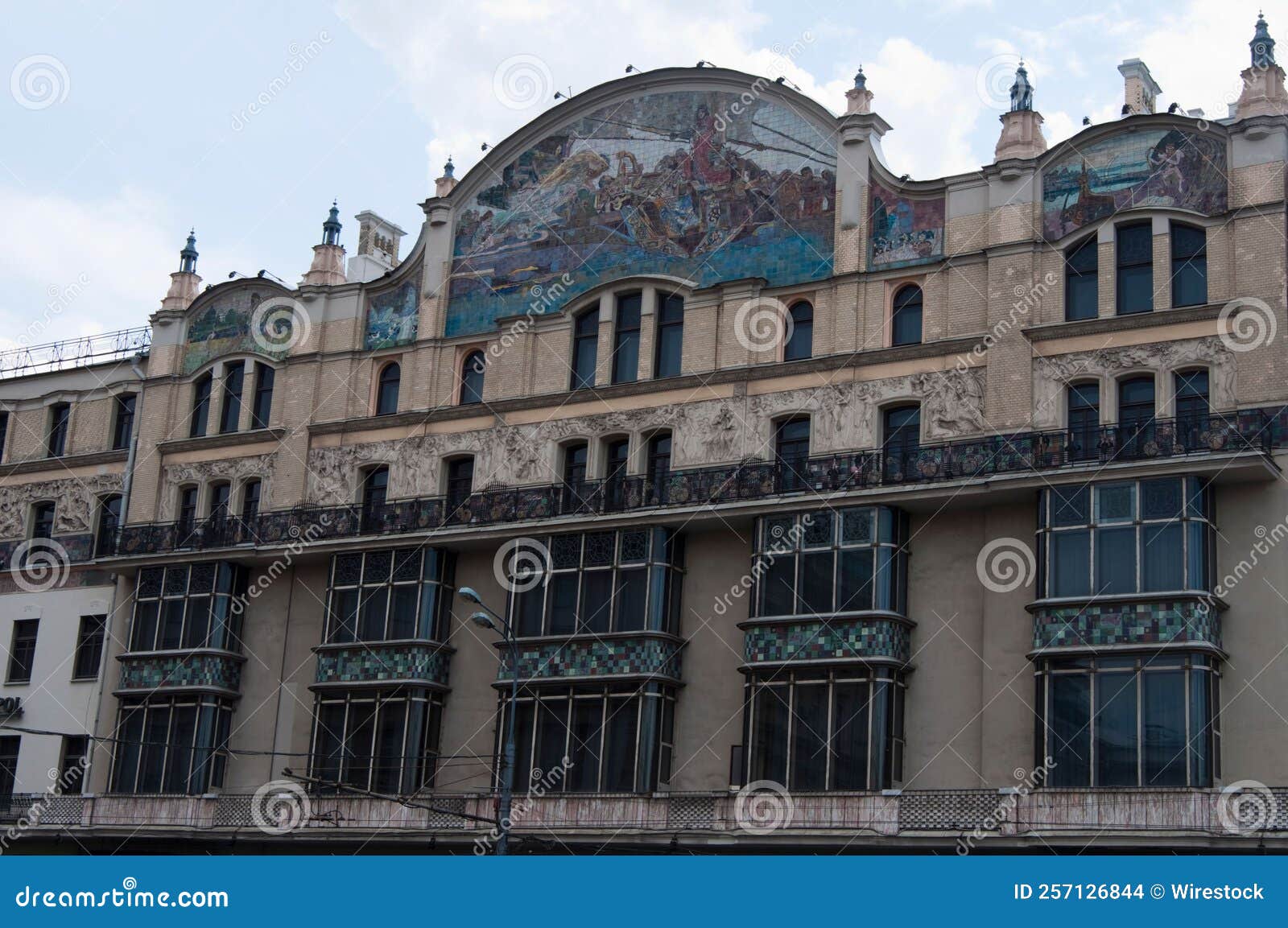 Hotel Metropol Moscow in Moscow, Russia Editorial Stock Image - Image ...