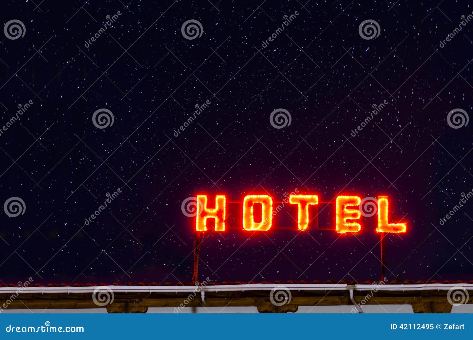 Hotel neon light sign stock image. Image of city, home - 42112495