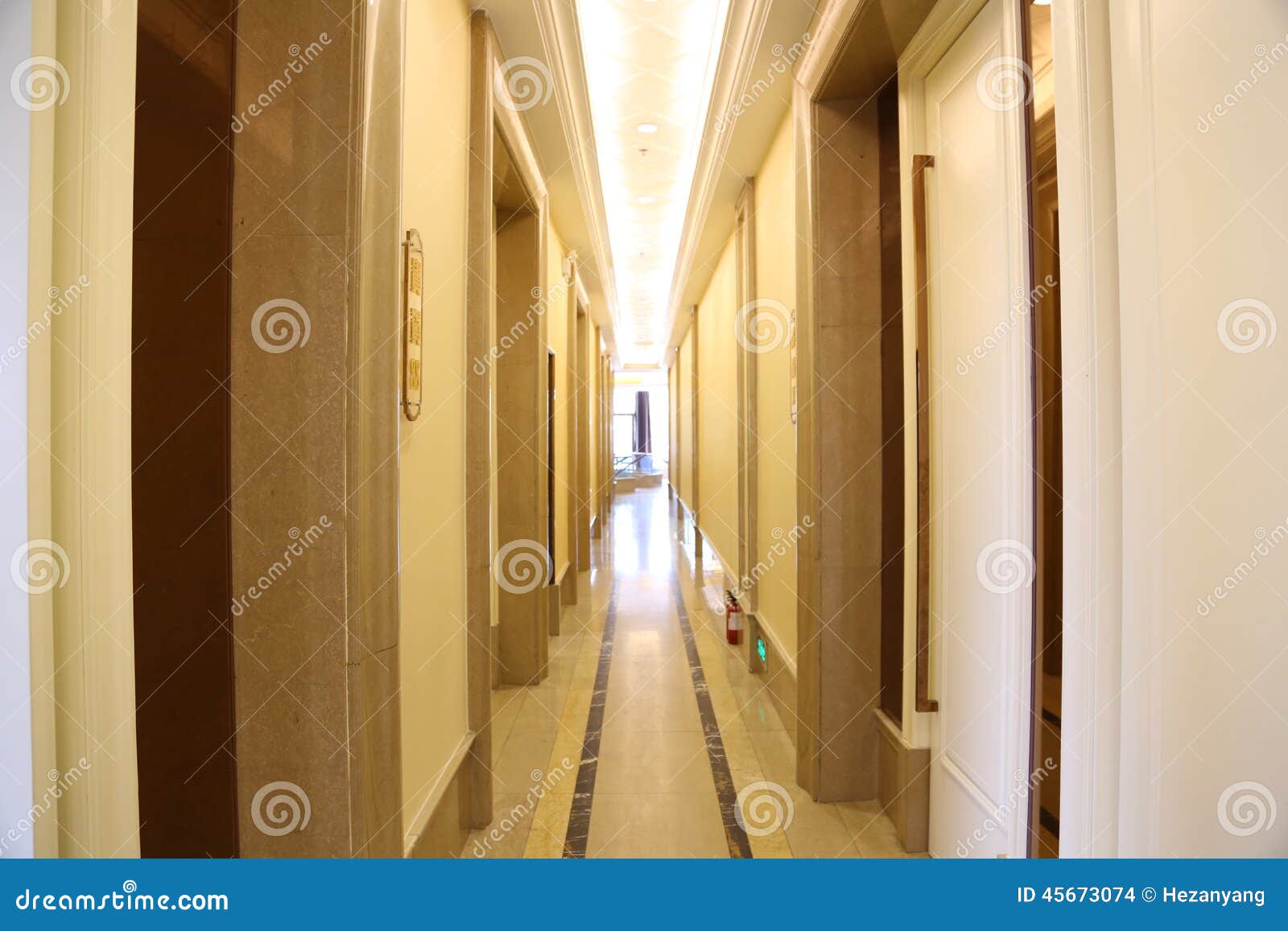 Hotel passage stock photo. Image of vision, hotel, lobby - 45673074