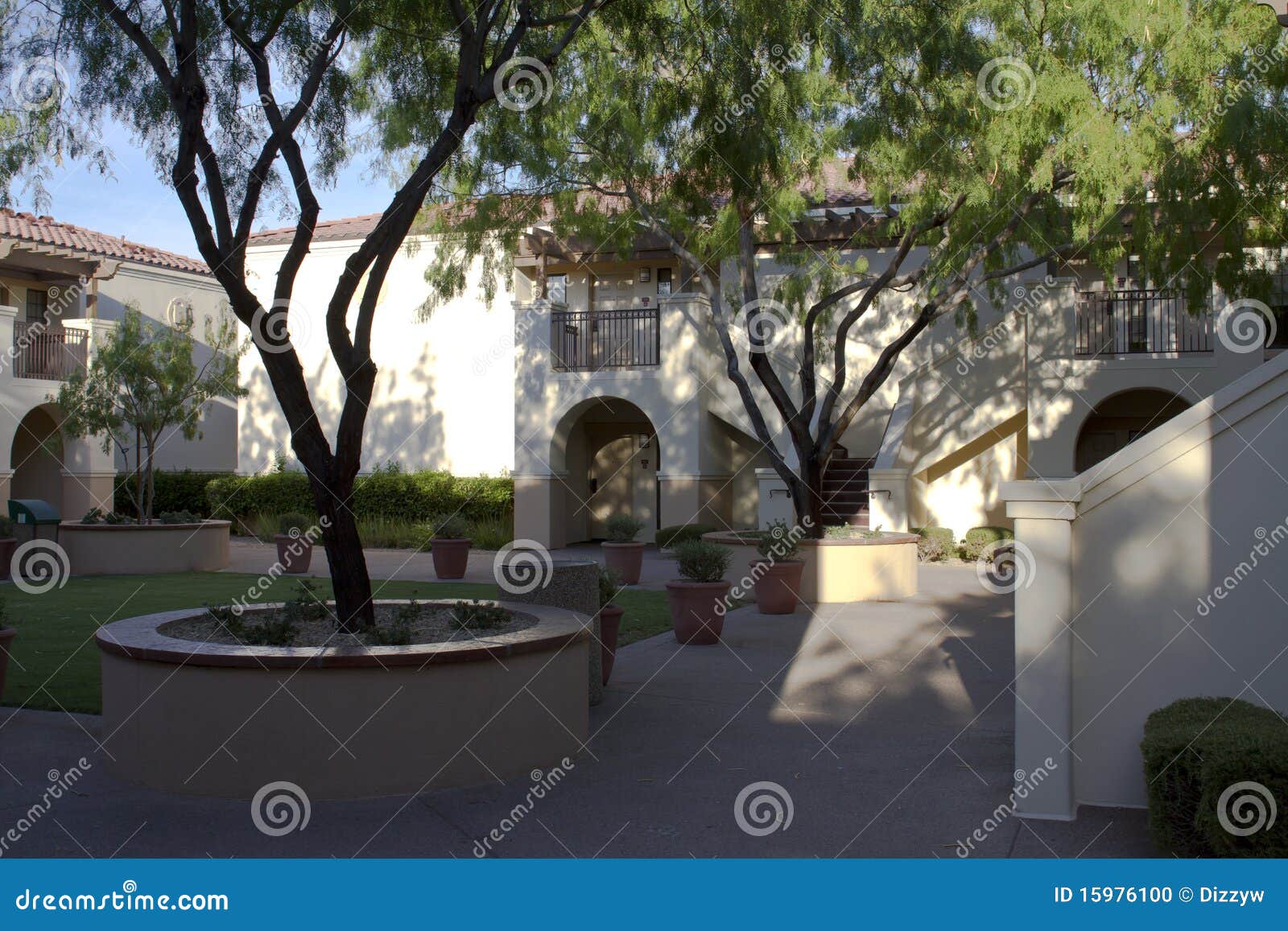 Hotel patio stock photo. Image of accommodation, luxury - 15976100