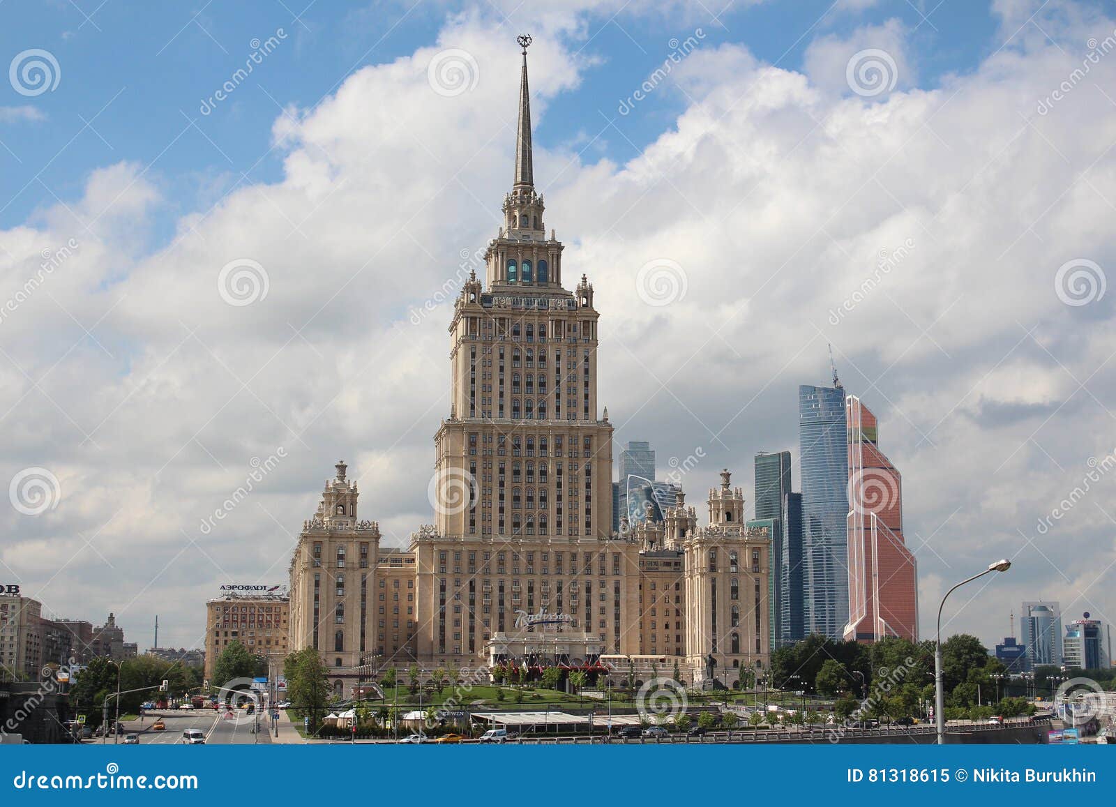 The Hotel Radisson Royal Ukraine Editorial Image - Image of hotel ...