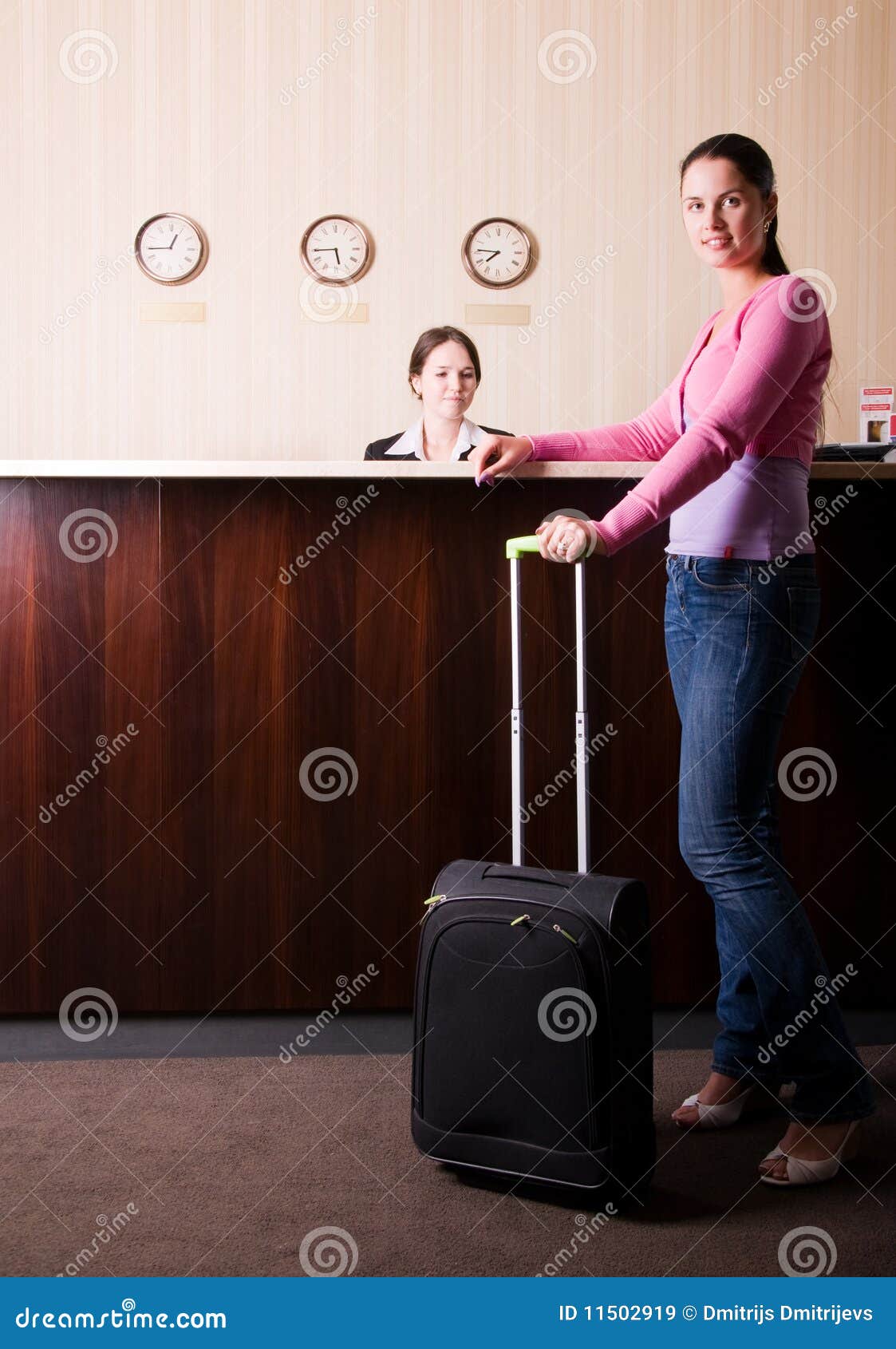 Hotel reception stock image. Image of confident, concept - 11502919