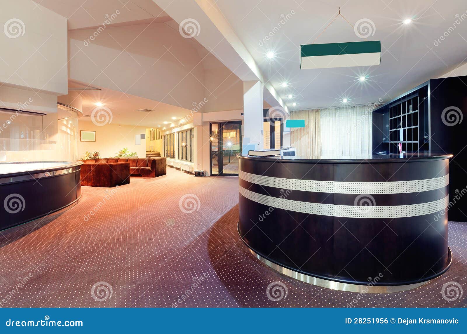 Hotel reception stock photo. Image of lifestyle, motel - 28251956