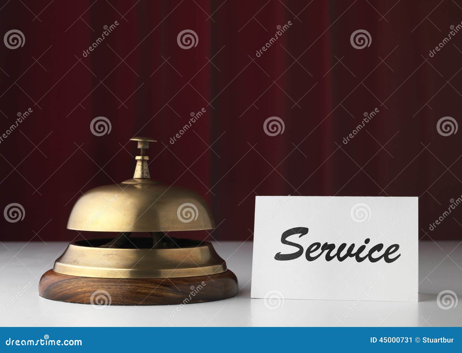 Hotel Reception Bell stock image. Image of ring, vintage - 45000731