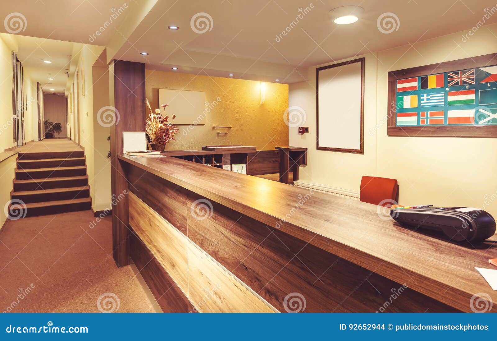 Hotel Reception Picture. Image: 92652944