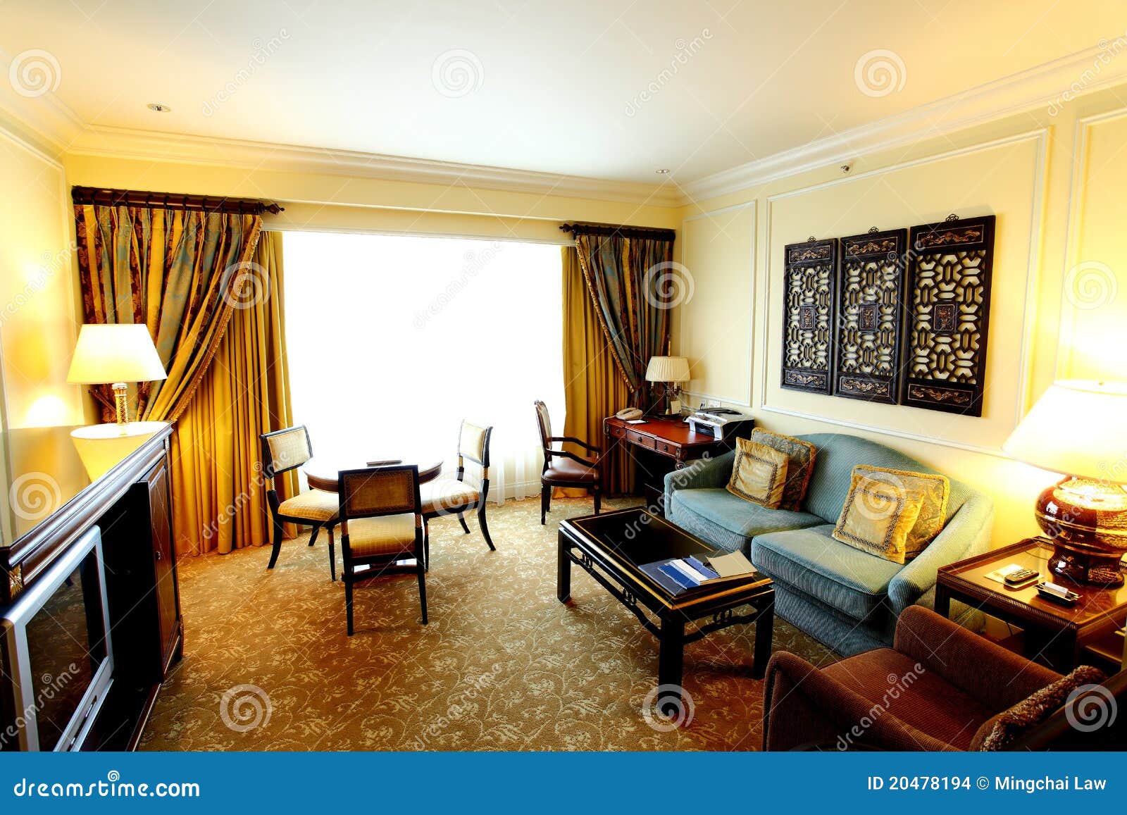 Hotel Room stock photo. Image of accommodation, decor - 20478194