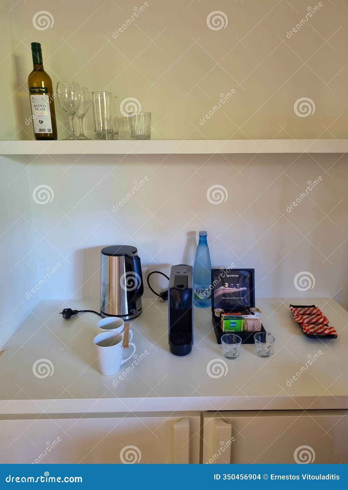 Hotel Room Amenities Ready for Guests Stock Photo - Image of amenities ...