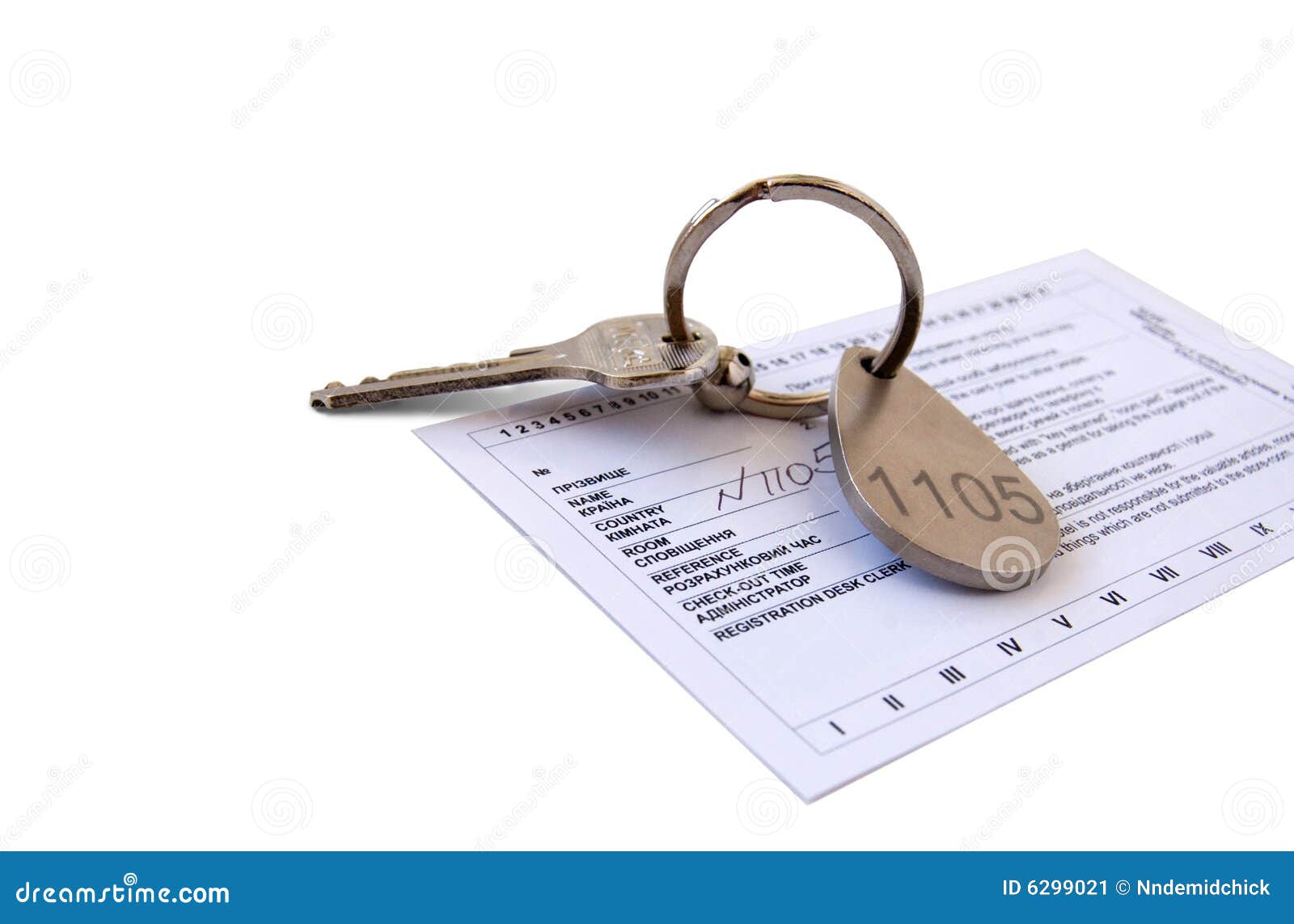 Hotel room key stock image. Image of business, assignment - 6299021
