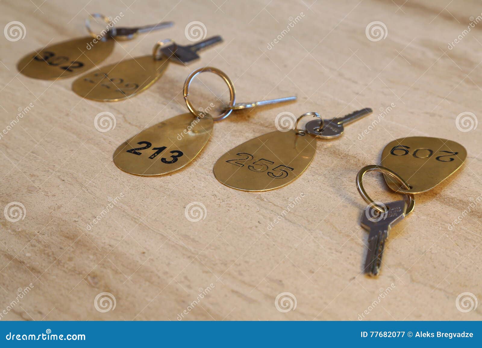 Hotel room key stock image. Image of metal, macro, number - 77682077