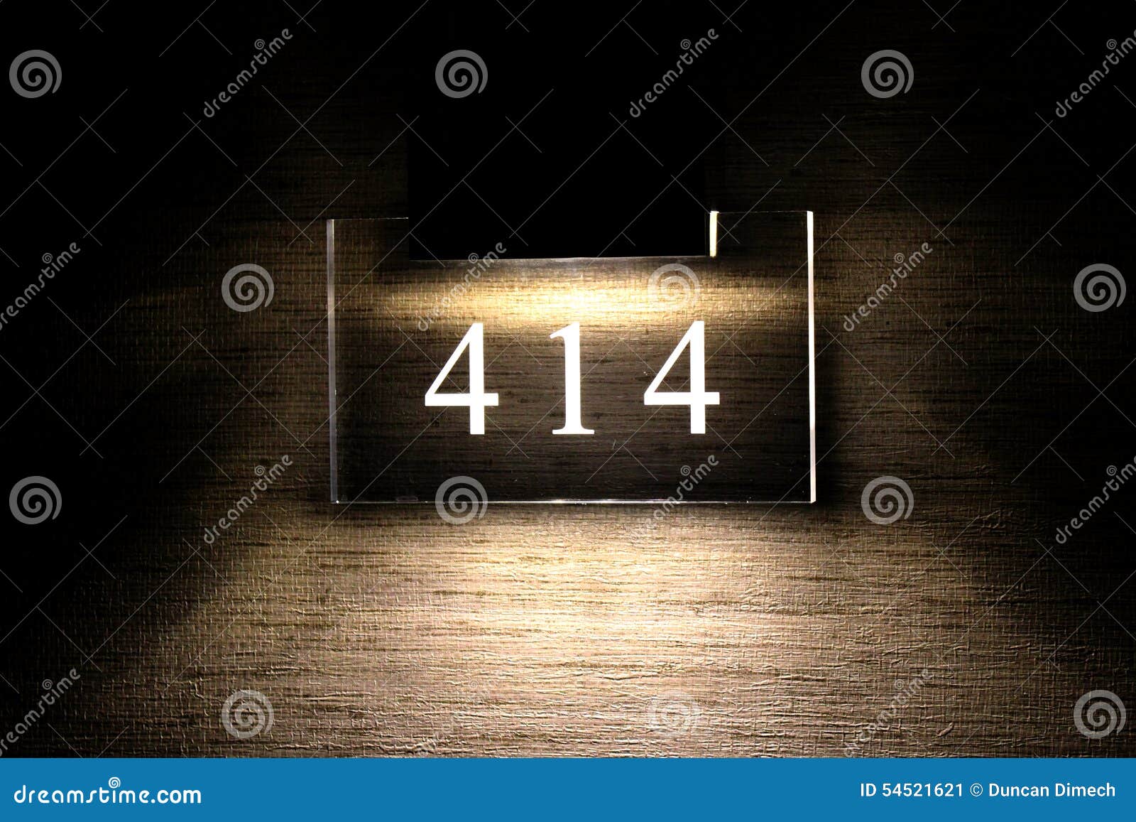 Hotel Room Number stock image. Image of retro, hotel - 54521621