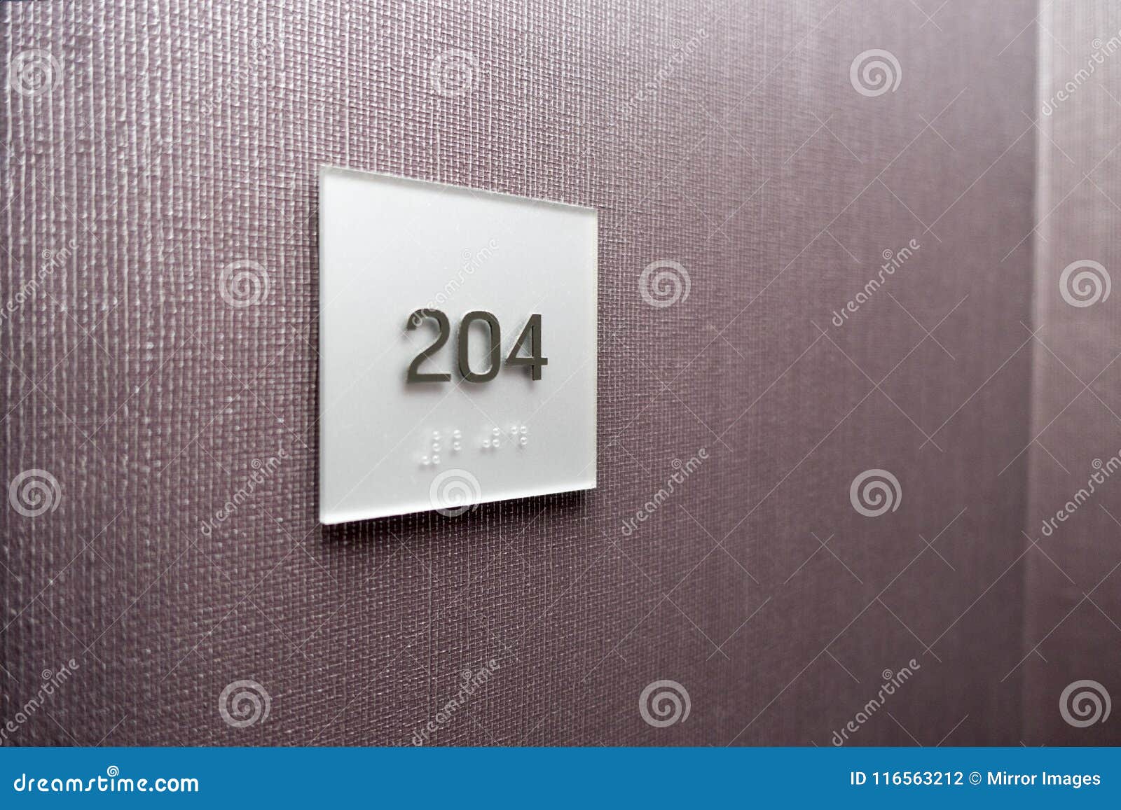 Hotel Room Number on Textured Wall Stock Photo - Image of wallpaper ...