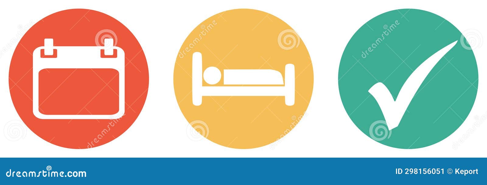 Hotel Room Reservation - Button Banner Stock Illustration ...