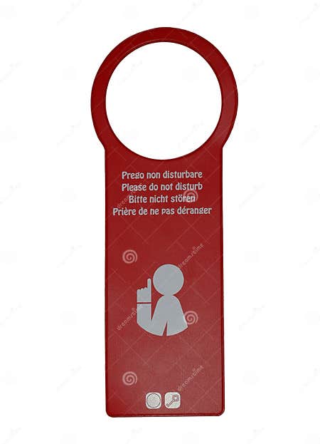Hotel Room Sign stock photo. Image of work, room, privacy - 12469766