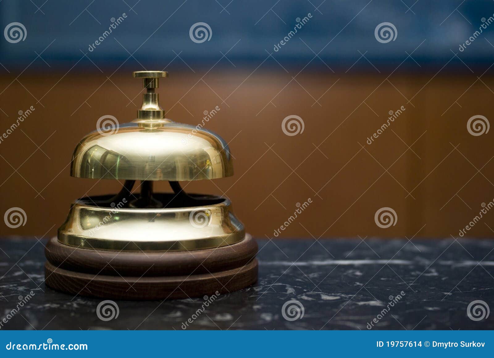 Hotel service bell stock photo. Image of assistance, call - 19757614