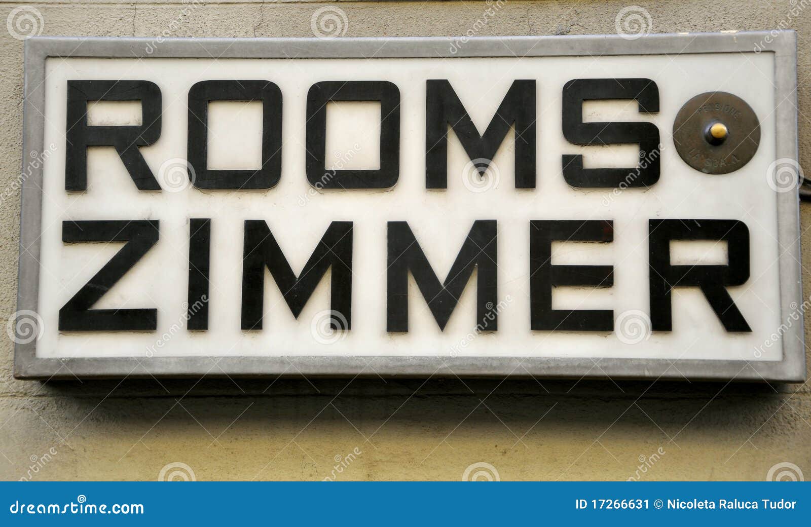 Lighted Bilingual English / Vietnamese Exit Sign. Royalty-Free Stock ...