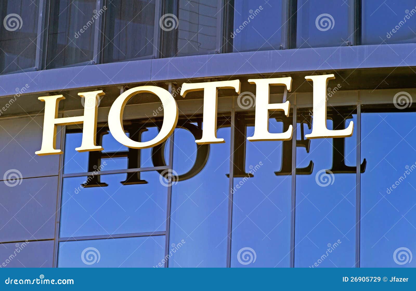 Hotel sign stock image. Image of hotel, letters, placard - 26905729