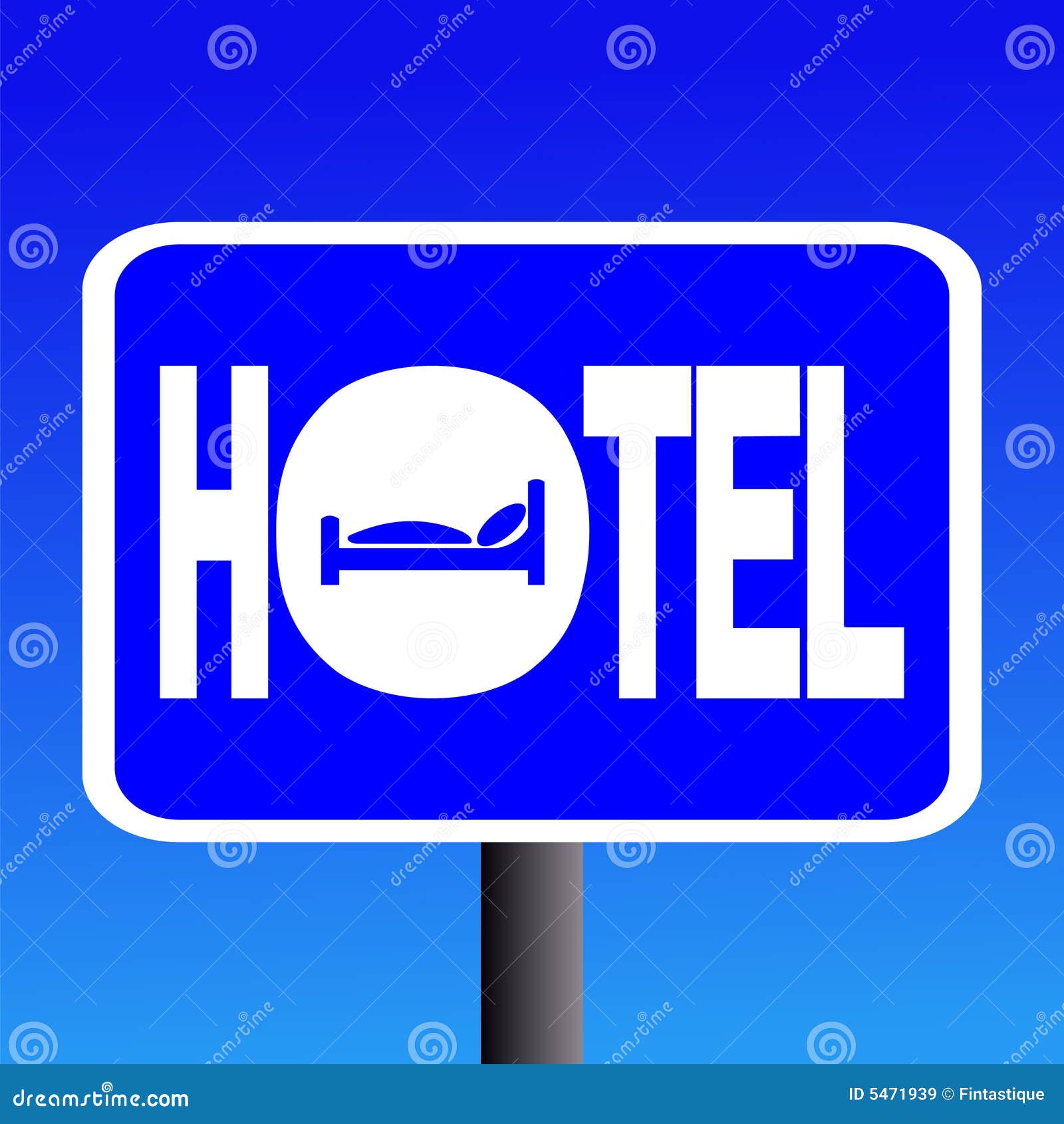 Hotel Sign Red Arrow Neon Lights. Vector Vintage Motel Wall Sign ...
